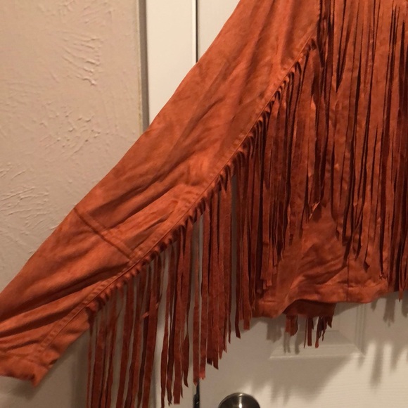 By Together | Jackets & Coats | Rust Color Suede Jacket | Poshmark